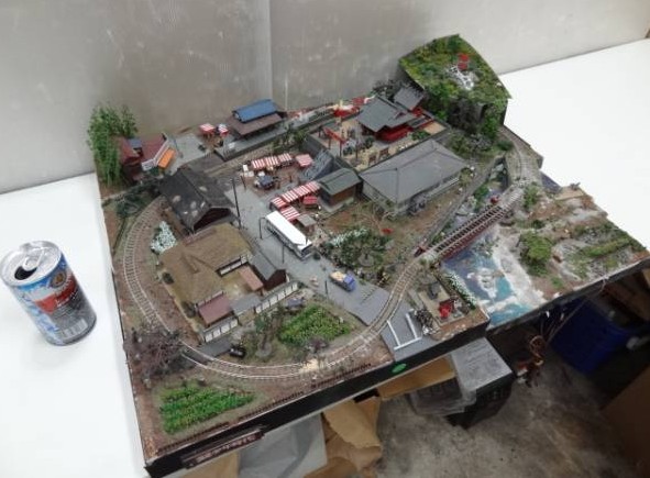 Nゲージ・ジオラマ/59×44cm/鉄道模型少年時代|鉄道模型 Nゲージ・ジオラマ/59×44cm/鉄道模型少年時代|鉄道模型