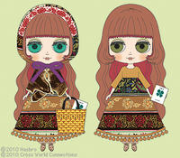 あちゃちゅむずきん|☆あいらぴ☆ブライスざんまい☆ Blythe あちゃちゅむずきん|☆あいらぴ☆ブライスざんまい☆ Blythe