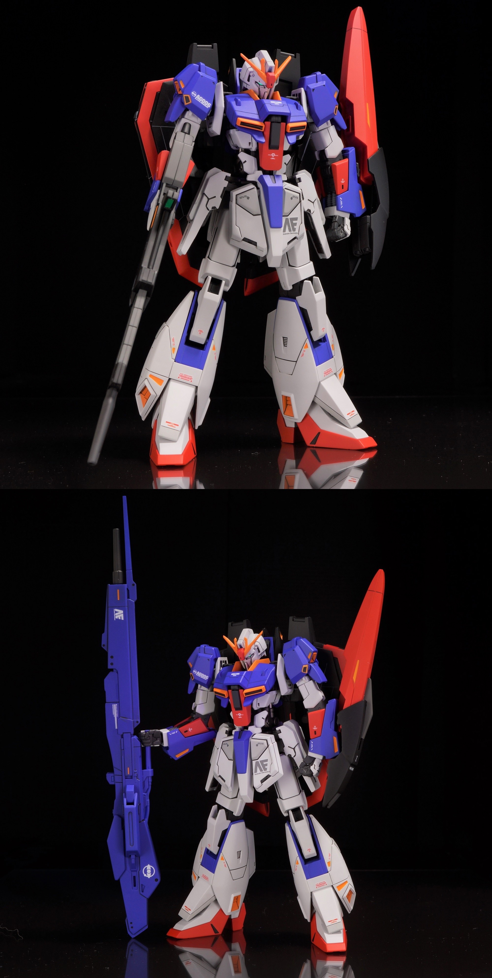 代購代標第一品牌－樂淘letao－HG 1/144 ゼータガンダム プレミアムバンダイ 限定 MSZ-006 Z GUNDAM 改修 全塗装済み 完成品 U.C.0088 機動戦士Zガンダム