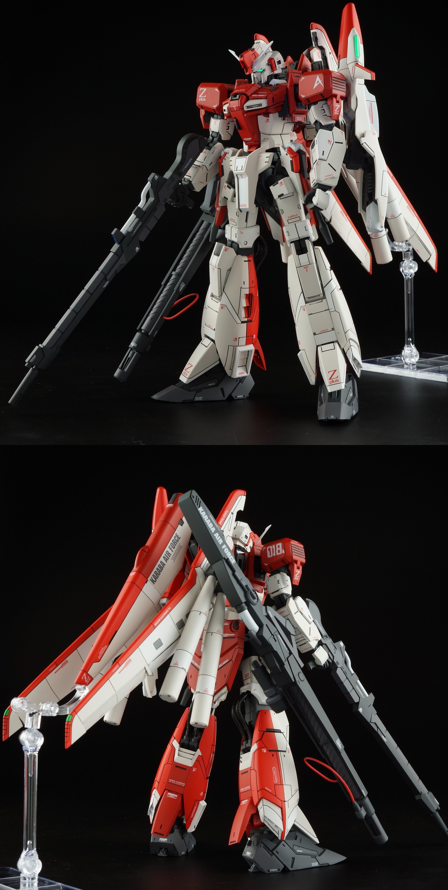 代購代標第一品牌－樂淘letao－1/100 MSZ-006 A1/C1/C2 ZPLUS 塗装済み完成品 ZETA PLUS