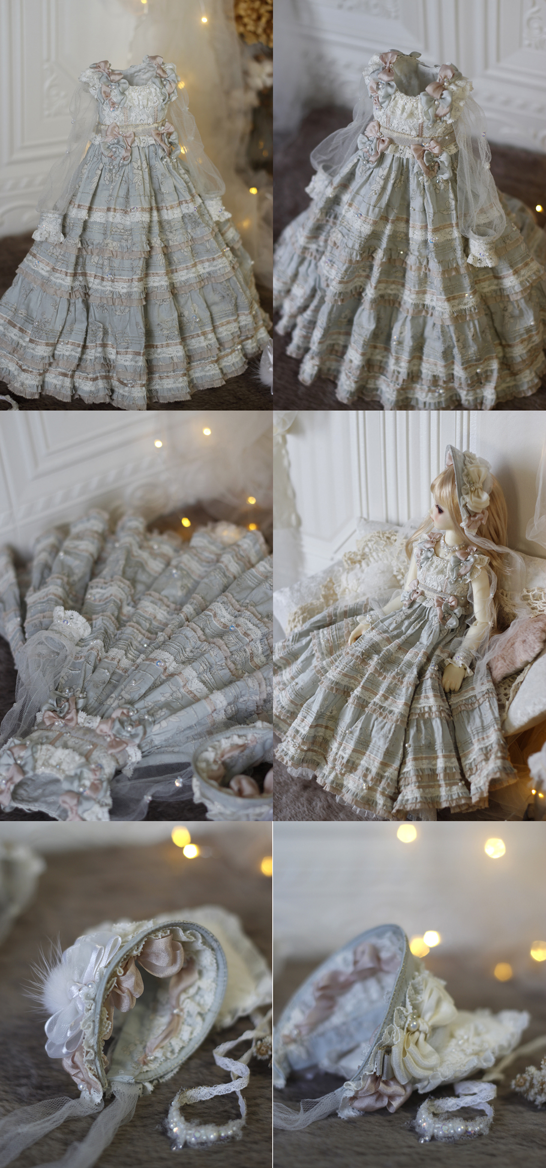 日本代購代標第一品牌【樂淘letao】－ SDM少女ドレス yuwa花柄チュール袖ドレスset